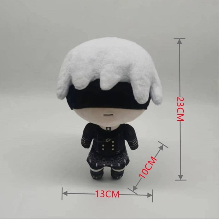 Mecha Girl plush toy 9in simulation battle suit doll, crystal super ...