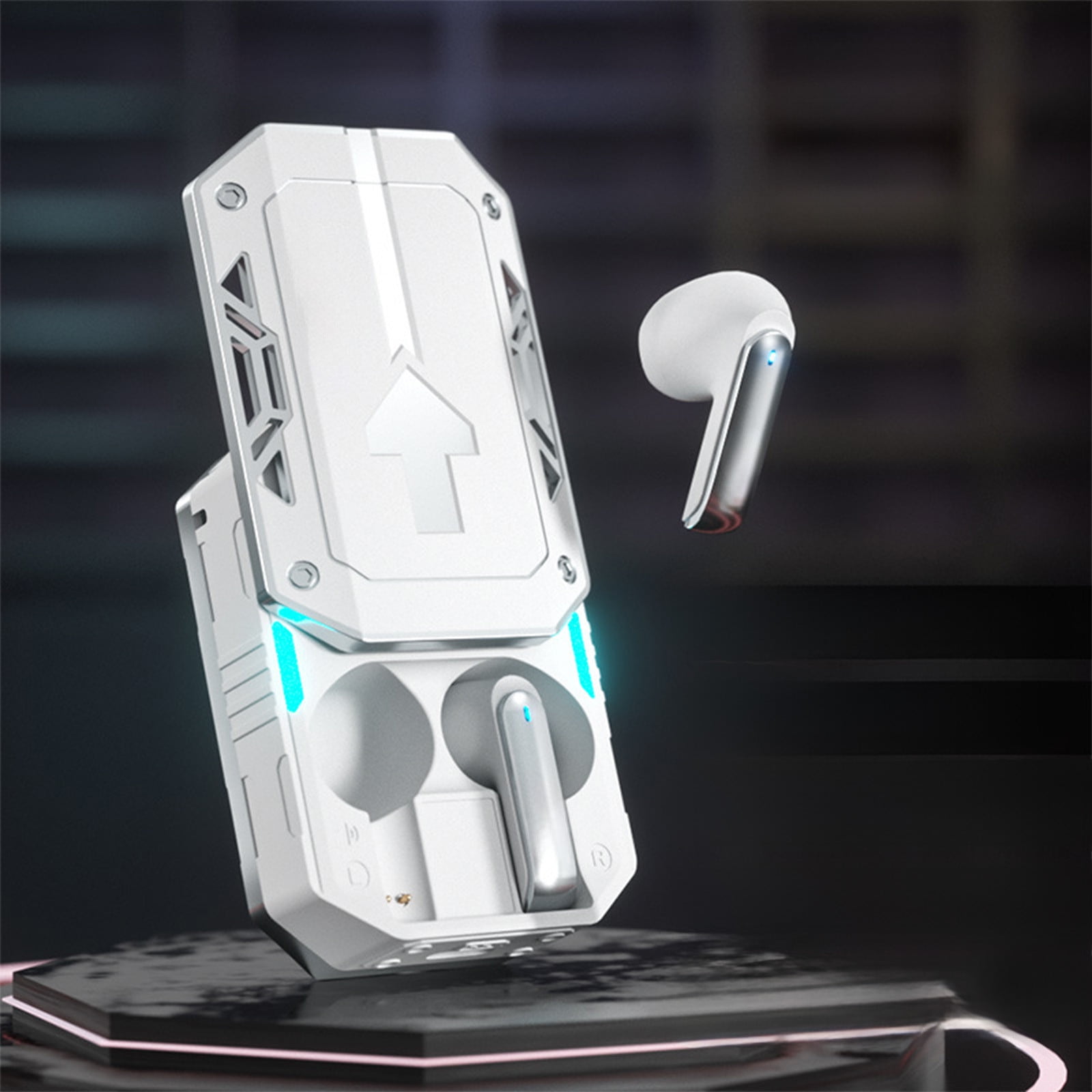 Mecha In-Ear Bluetooth Wireless Headset Noise Reduction Game Sports ...