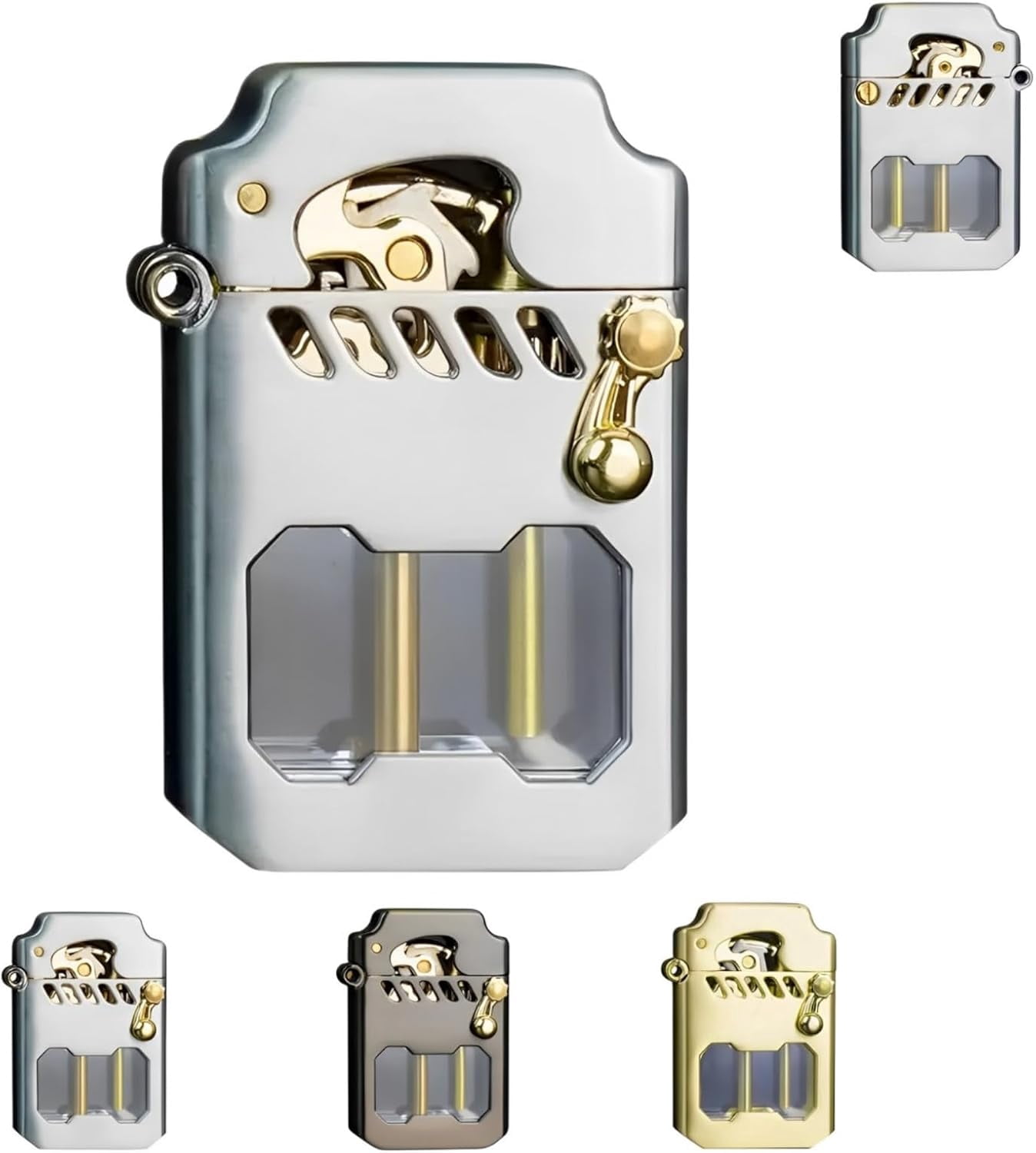 Mecha Metal Lighter - Steampunk Vintage, Unique Cool Trench Lighter for ...