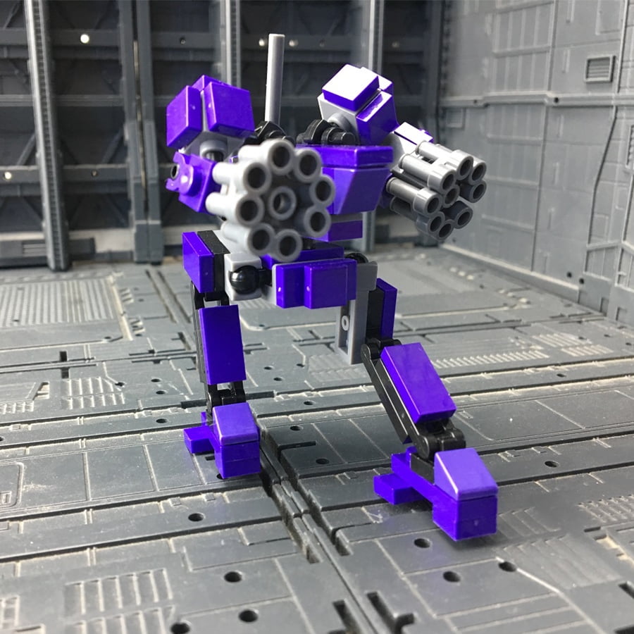 Mecha Robots Granular Building Blocks Kids Toys For Children 7cm Figure ...