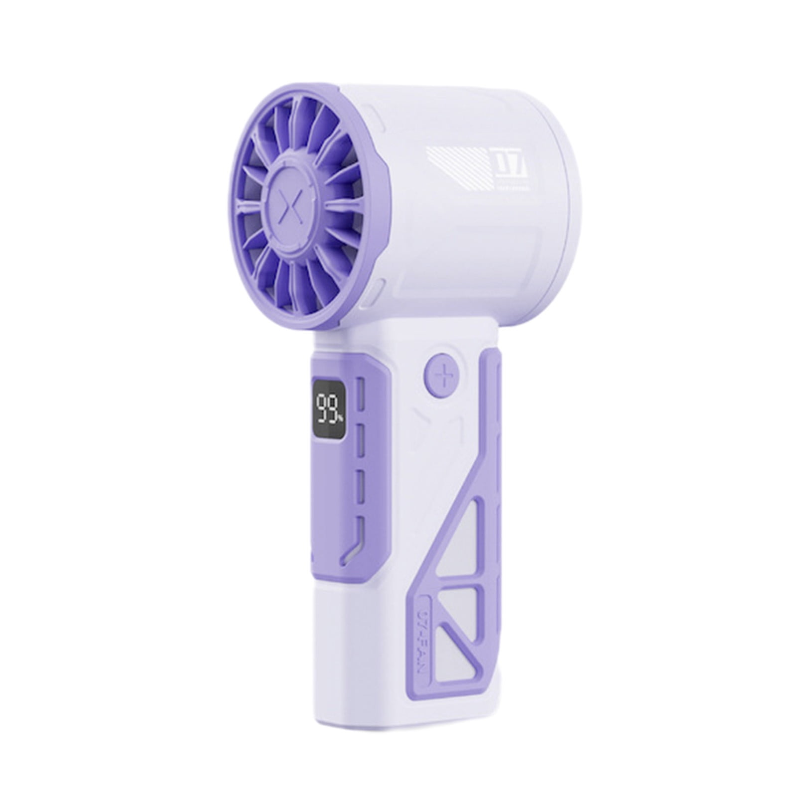 Mecha-Style Turbo Cooling Fan 100-speed Handheld Fan USB Rechargeable ...