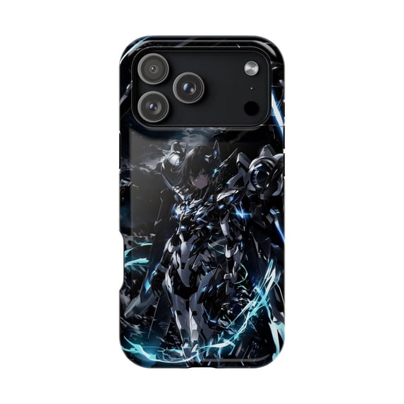 Mecha Suit Anime Girl Cyber Knight Futuristic Robotic Warrior Case form ...