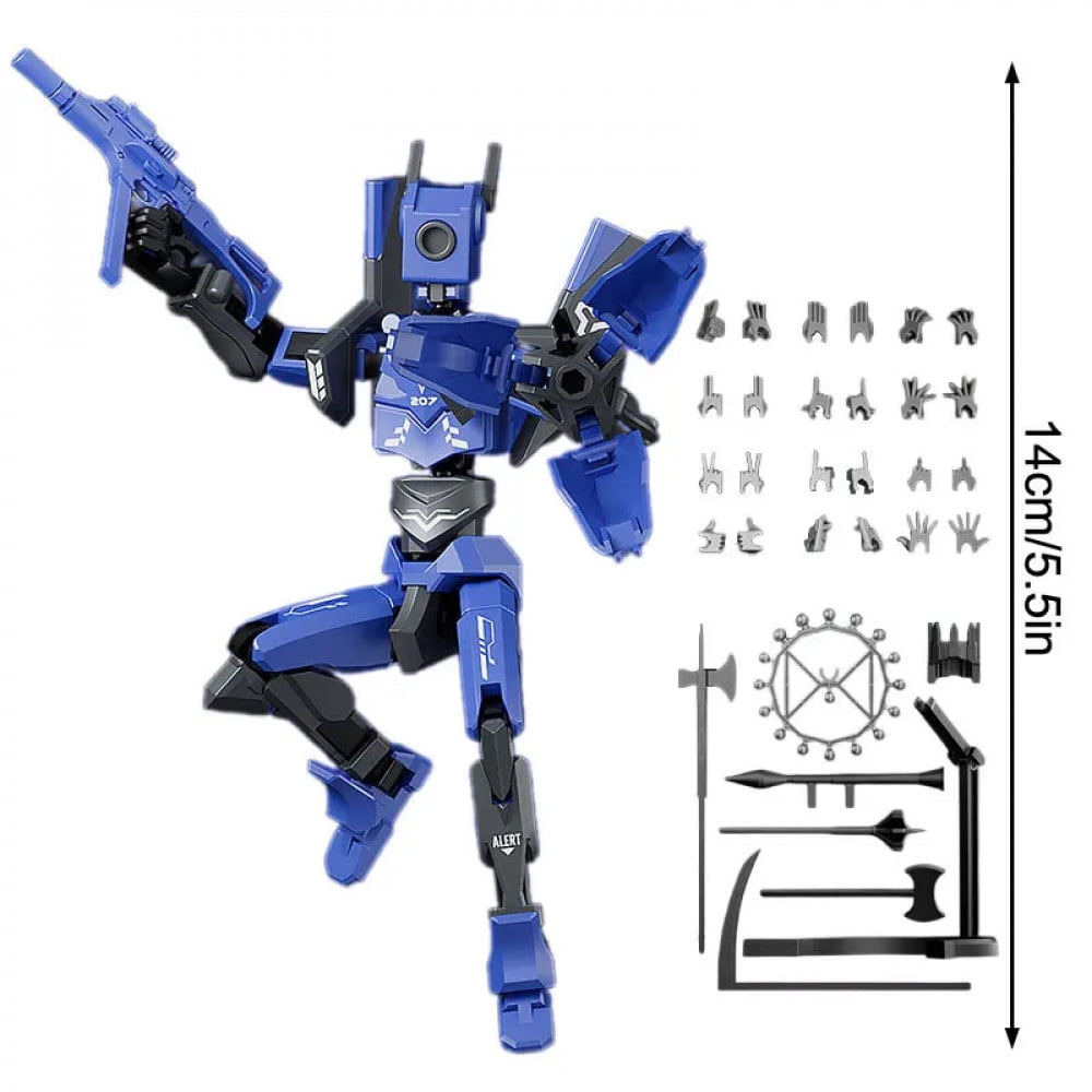 Mecha T13 Action Figure Model Titan 13 Action Dummy Lucky 13 Action ...