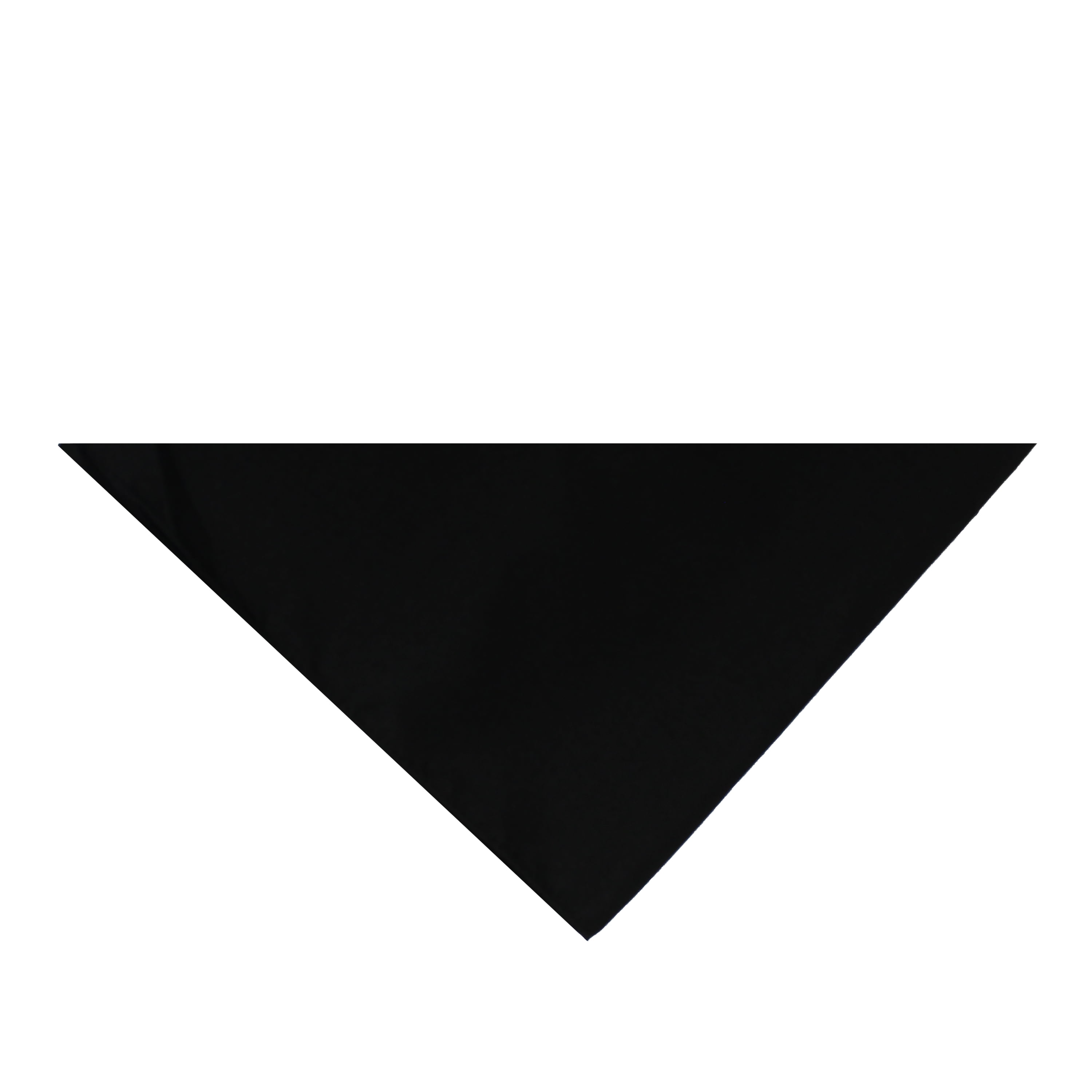 Mechaly Triangle Plain Cotton Bandanas - 7 Pack - Kerchiefs and Head ...
