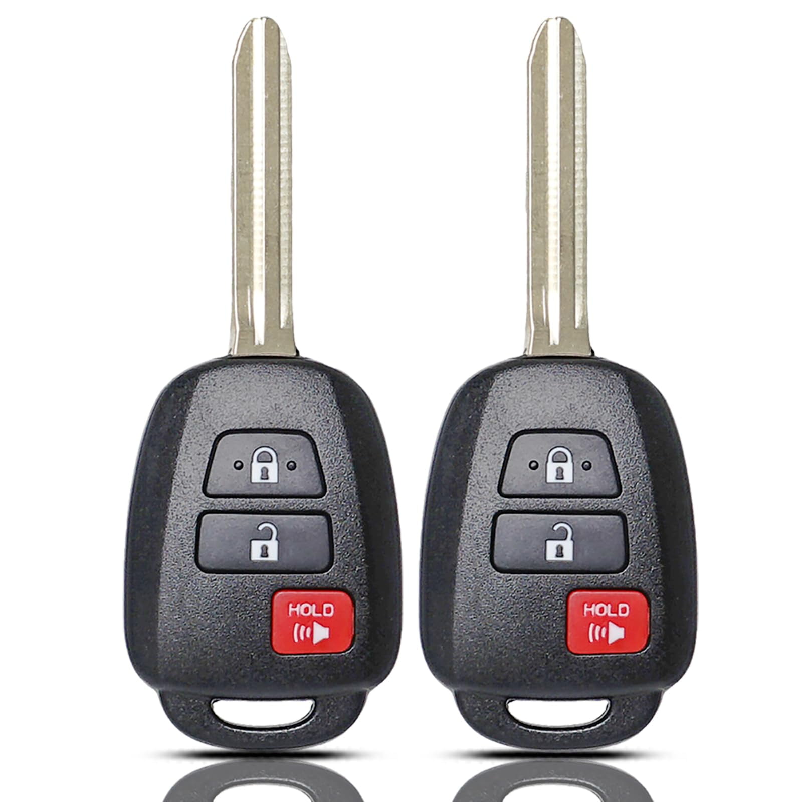 MechanMagic Car Key Remote Replacement Fits for Toyota RAV4/2016-2019 ...