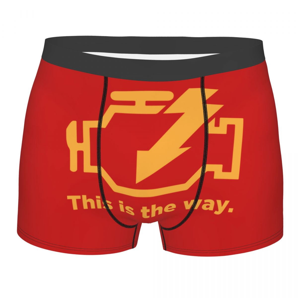 Mechanic Car Driver Check Engine Light Boxer Shorts For Homme Sexy 3D ...