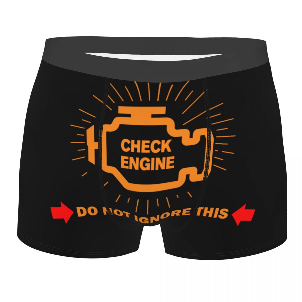 Mechanic Car Driver Check Engine Light Boxer Shorts For Homme Sexy 3D ...