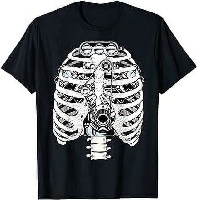 Mechanic Car Engineer Skeleton Mechanics T-Shirt - Walmart.com