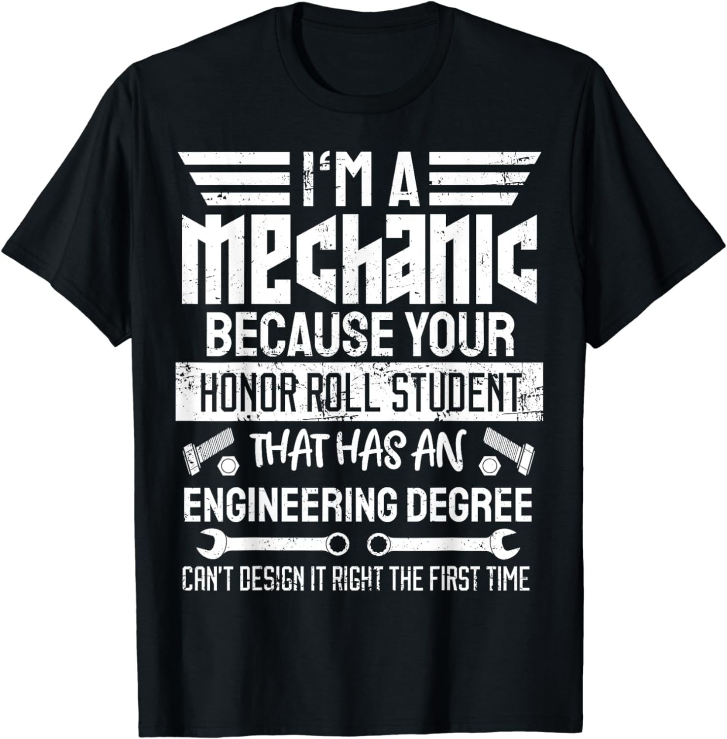 Mechanic Car Guy Mechanics DIY Handyman Garage Repair Shop T-Shirt ...