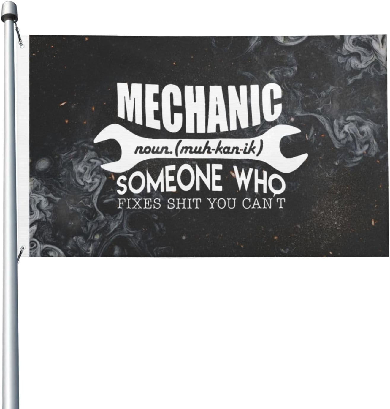 Mechanic Definition Yard Flag Double Sided Decorative Outdoor Flag, For ...