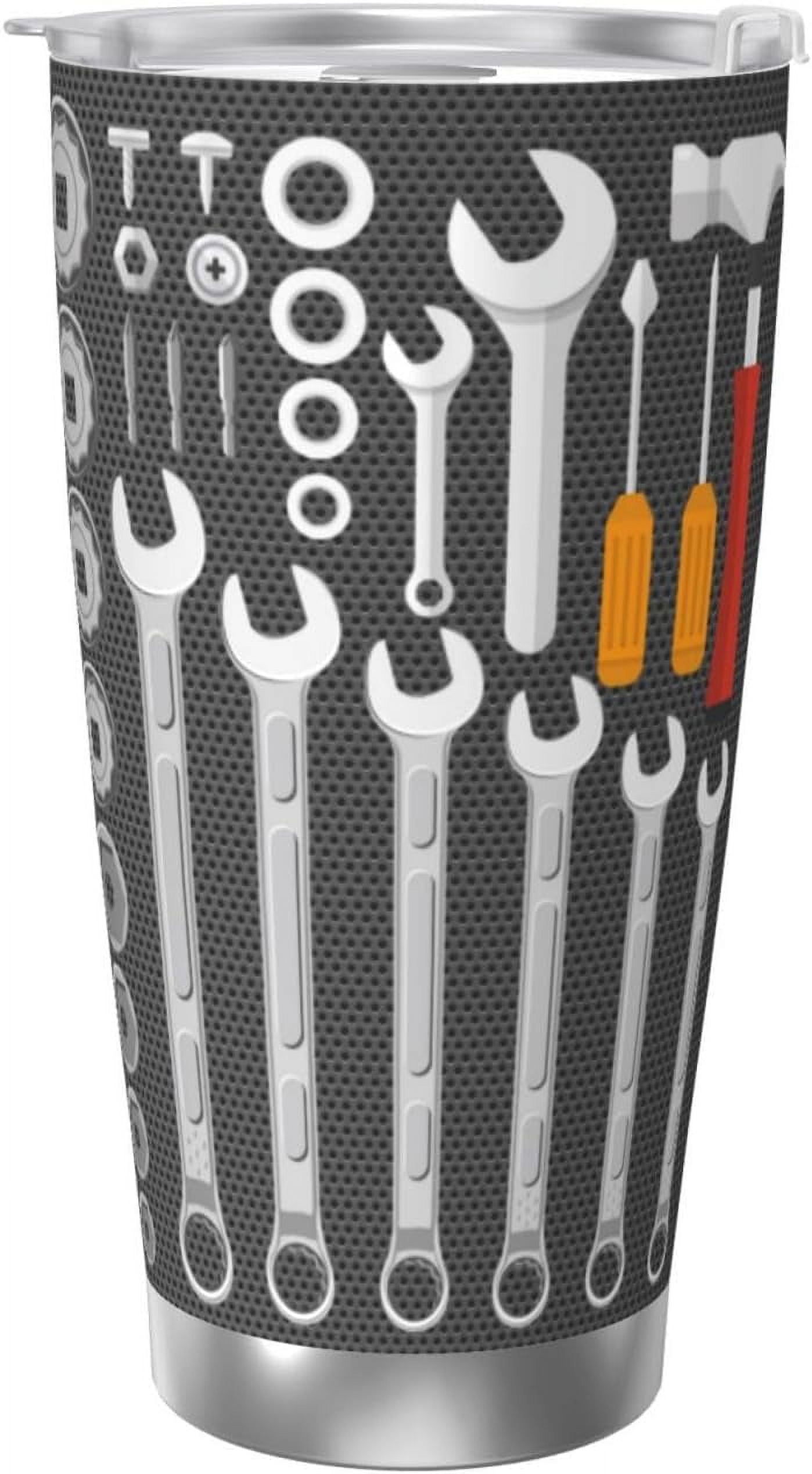 Mechanic Gifts for Men, Tool Novelty Tumbler 20oz, Dad Cups Fathers Day ...