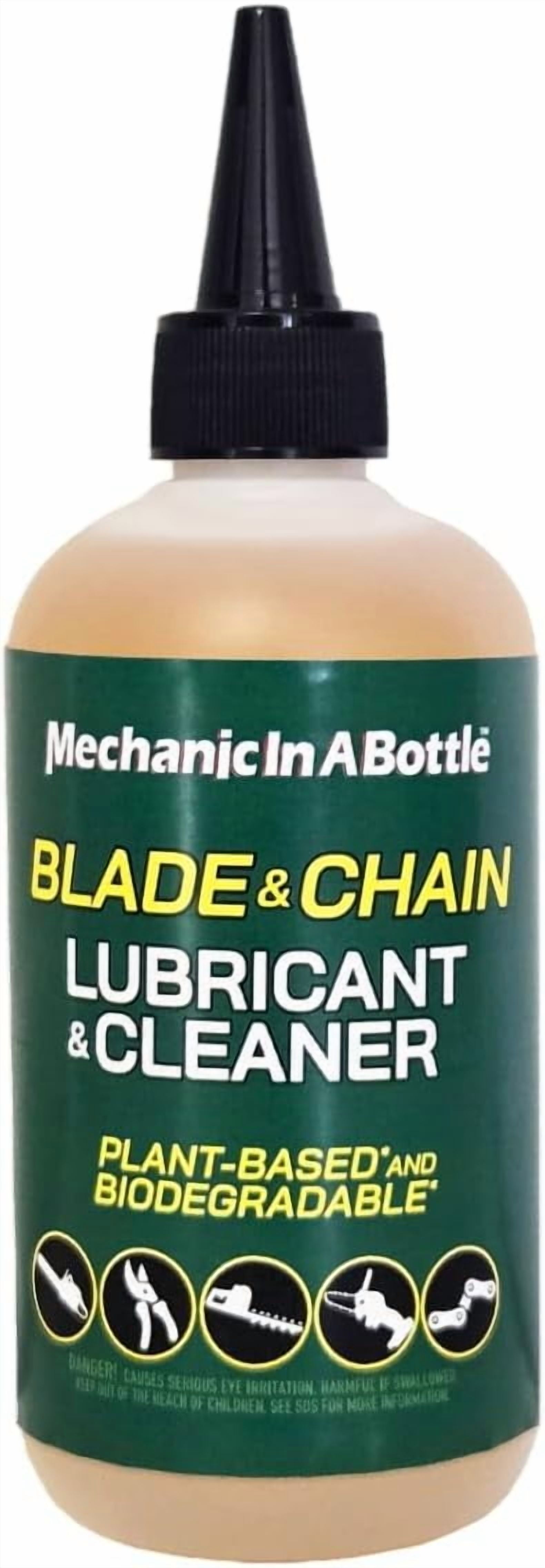 Mechanic In A Bottle Blade & Chain Lubricant & Cleaner - 8 oz Bottle ...
