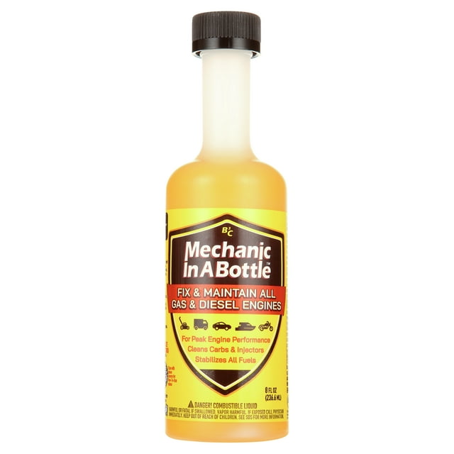 Mechanic in a Bottle Fuel System Fix All Fuel Additive, 8 oz bottle ...