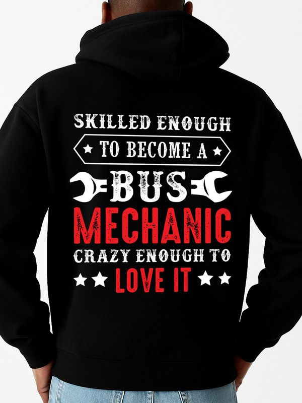 Mechanic Pride graphic hoodies mechanical men funny hoodies black ...