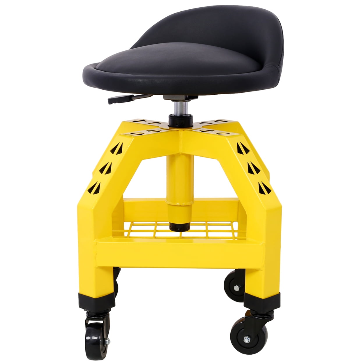 Mechanic Stool, Pneumatic 360 Degree Swivel Stool, Rolling Mechanic ...