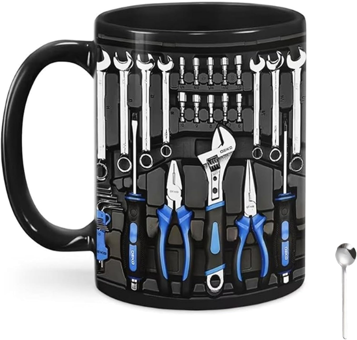Mechanic Toolbox Coffee Mug, Funny Tool Box Mug for Mechanics, DIY ...