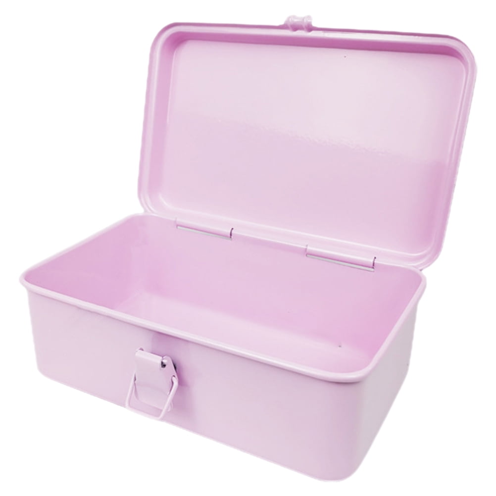 STRANDCHIC Portable Pink Cold Rolled Steel Tool Box Organizer for ...