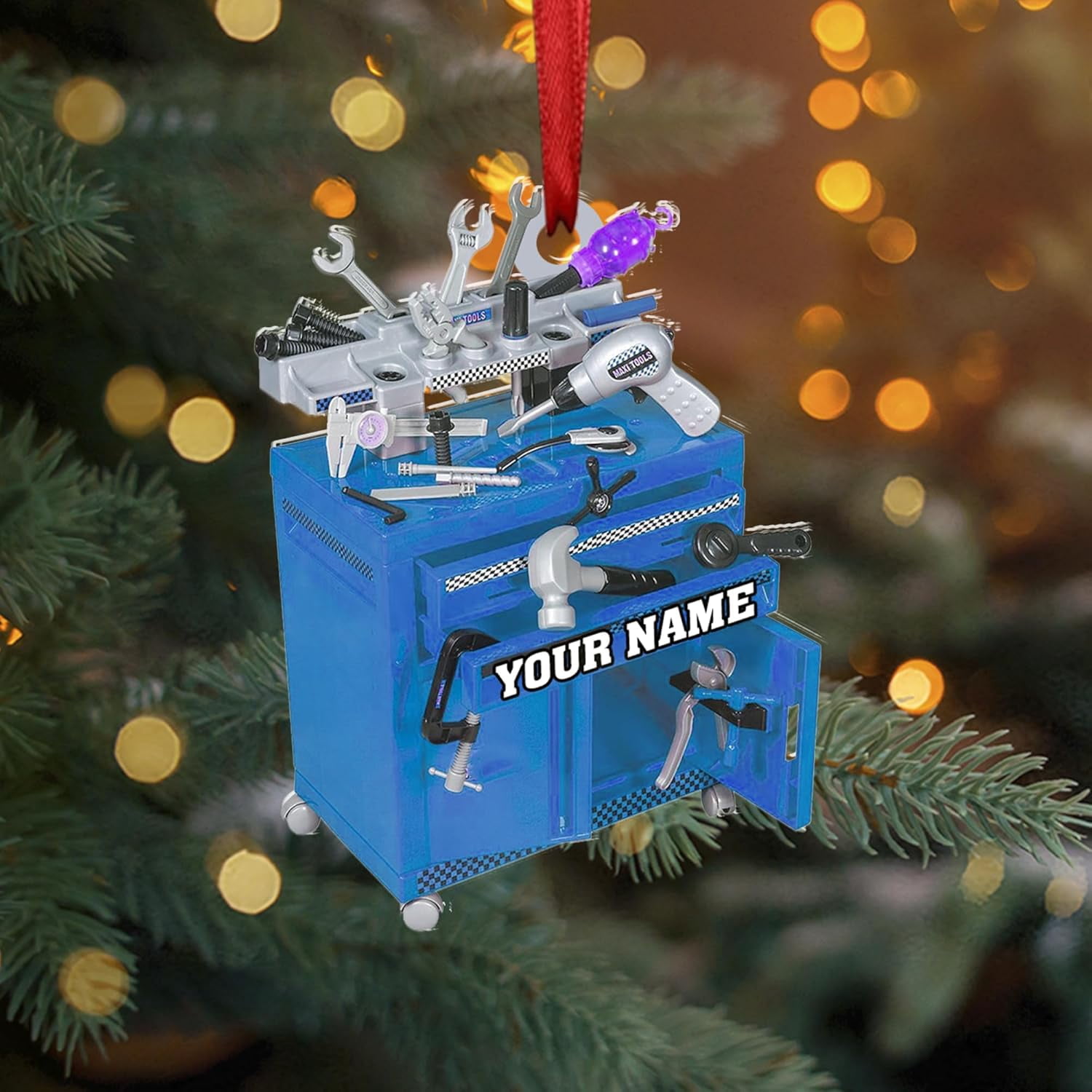 Mechanic Tools Ornaments Custom Mica Flat Plastic Mechanic Ornaments ...