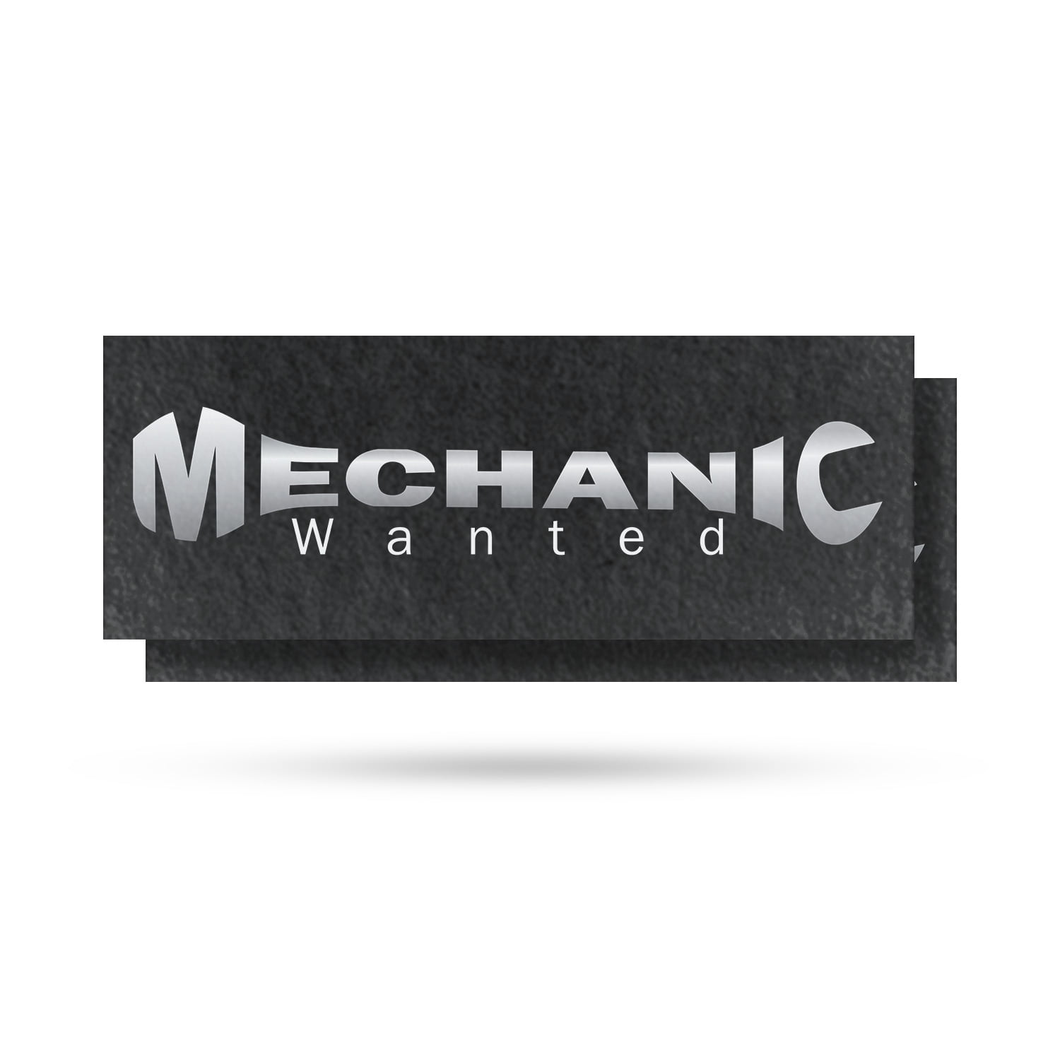 Mechanic Wanted Vinyl Decal 2 Pack of 24 Inch x 9 Inch Weatherproof ...