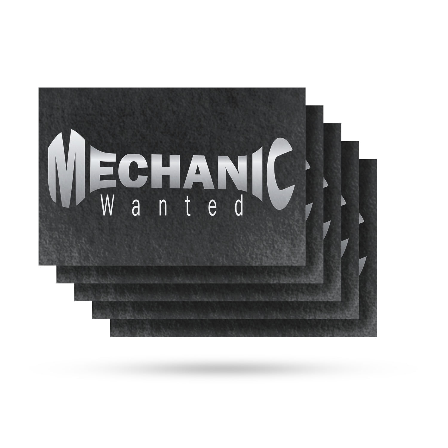 Mechanic Wanted Vinyl Decal 5 Pack of 18 Inch x 24 Inch Weatherproof ...