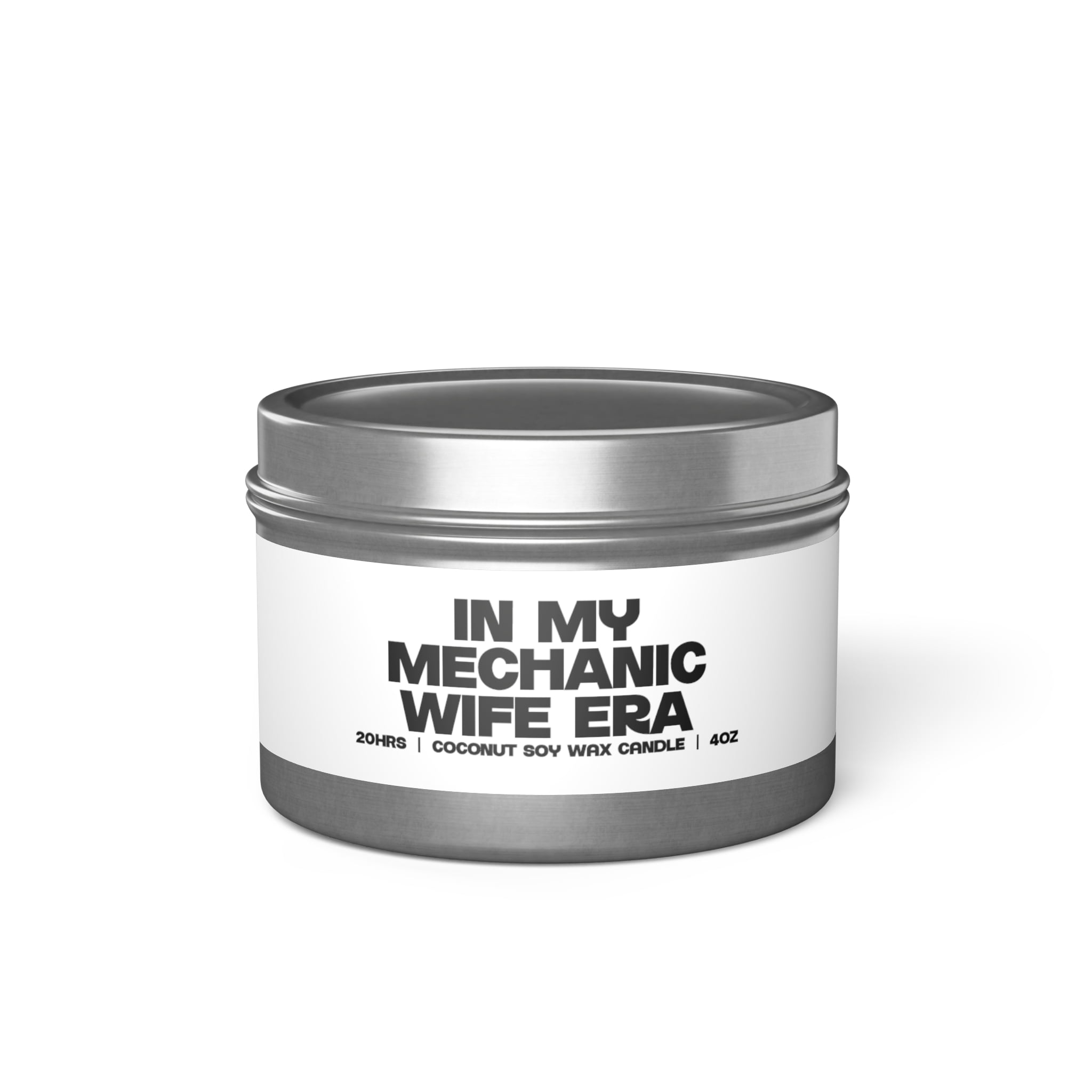 Mechanic Wife Wedding Engagement Tin Candle Gifts Home Office Decor ...