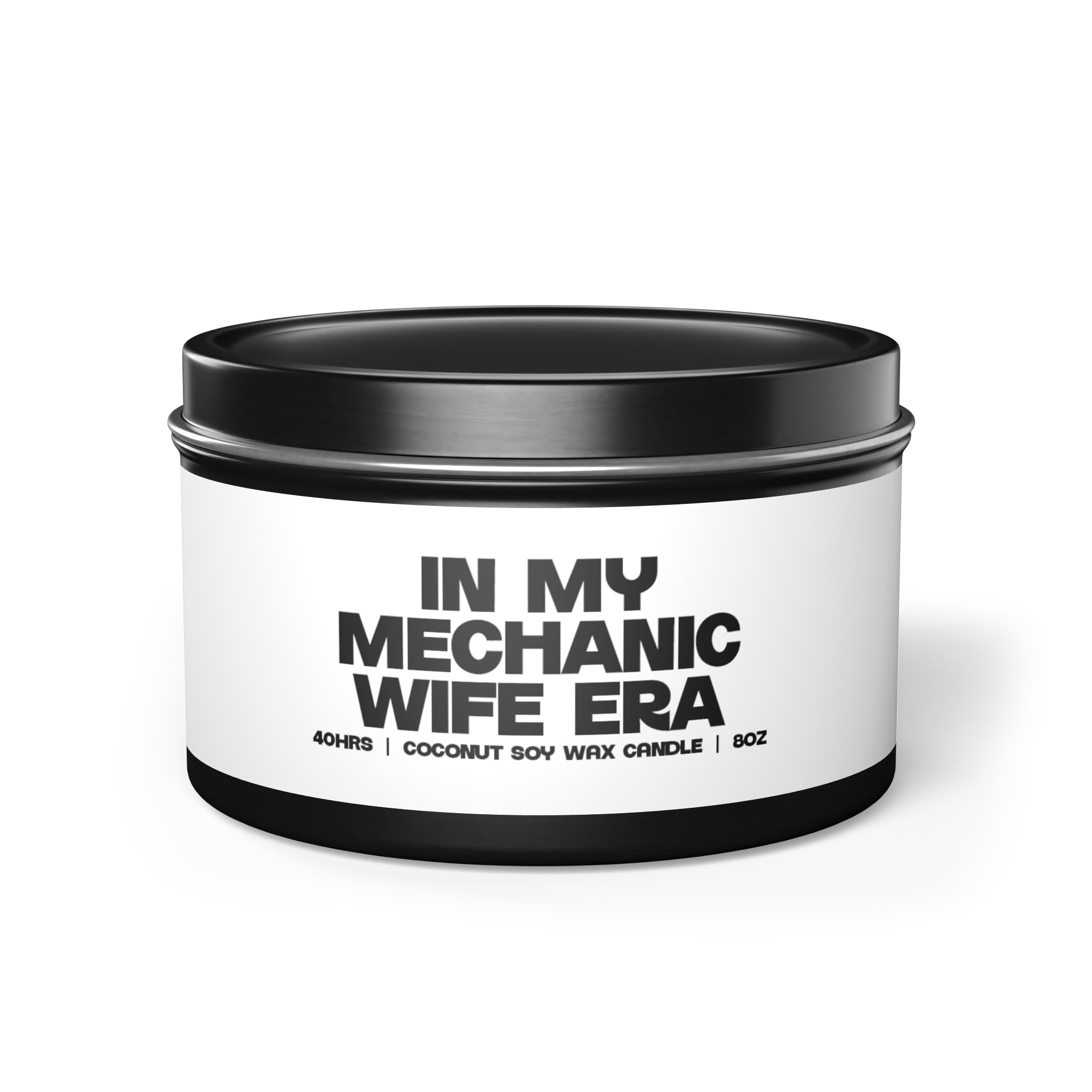 Mechanic Wife Wedding Engagement Tin Candle Gifts Home Office Decor ...
