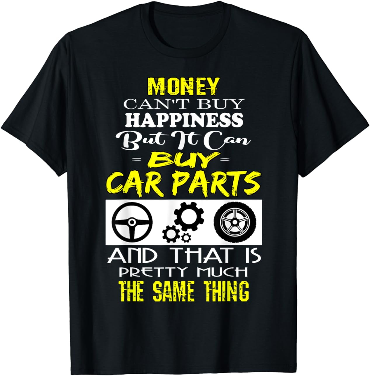 Mechanic Work For Men Gifts Auto Funny Car Parts Dad Clothes T-Shirt ...
