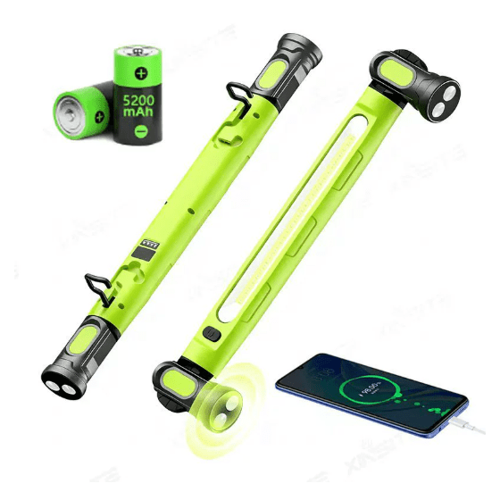 Mechanic Work Light，3000 Lumens Rechargeable Work Light,5200mAh ...