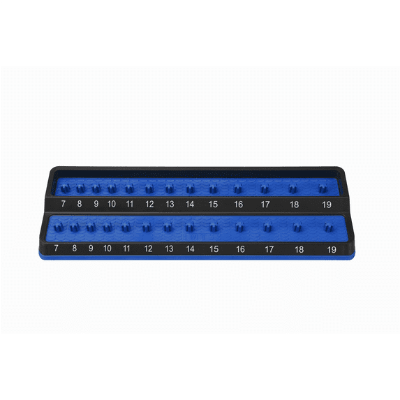 Mechanic's Time Savers 3/8" Metric Peg Socket Holder - Blue - Walmart.com