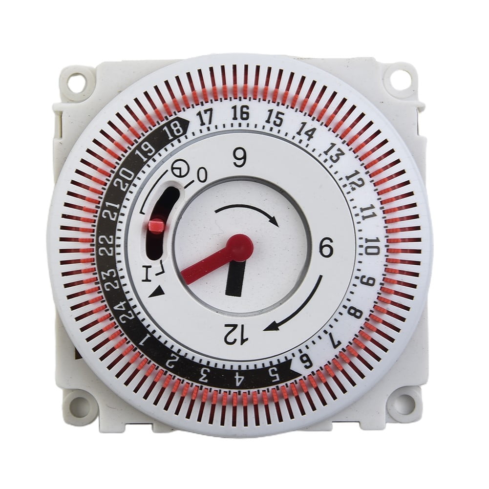 Mechanical 24 Hours Timer Switch Industrial Timing Device Panel Switch ...