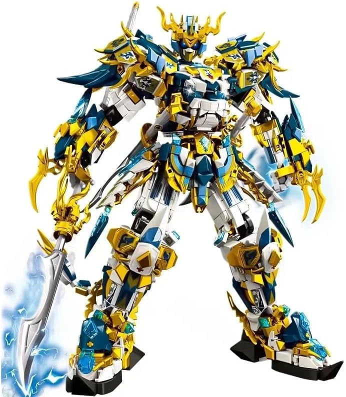 Mechanical Armor Super Warrior Dragon Tiger God Beast Mech Building ...