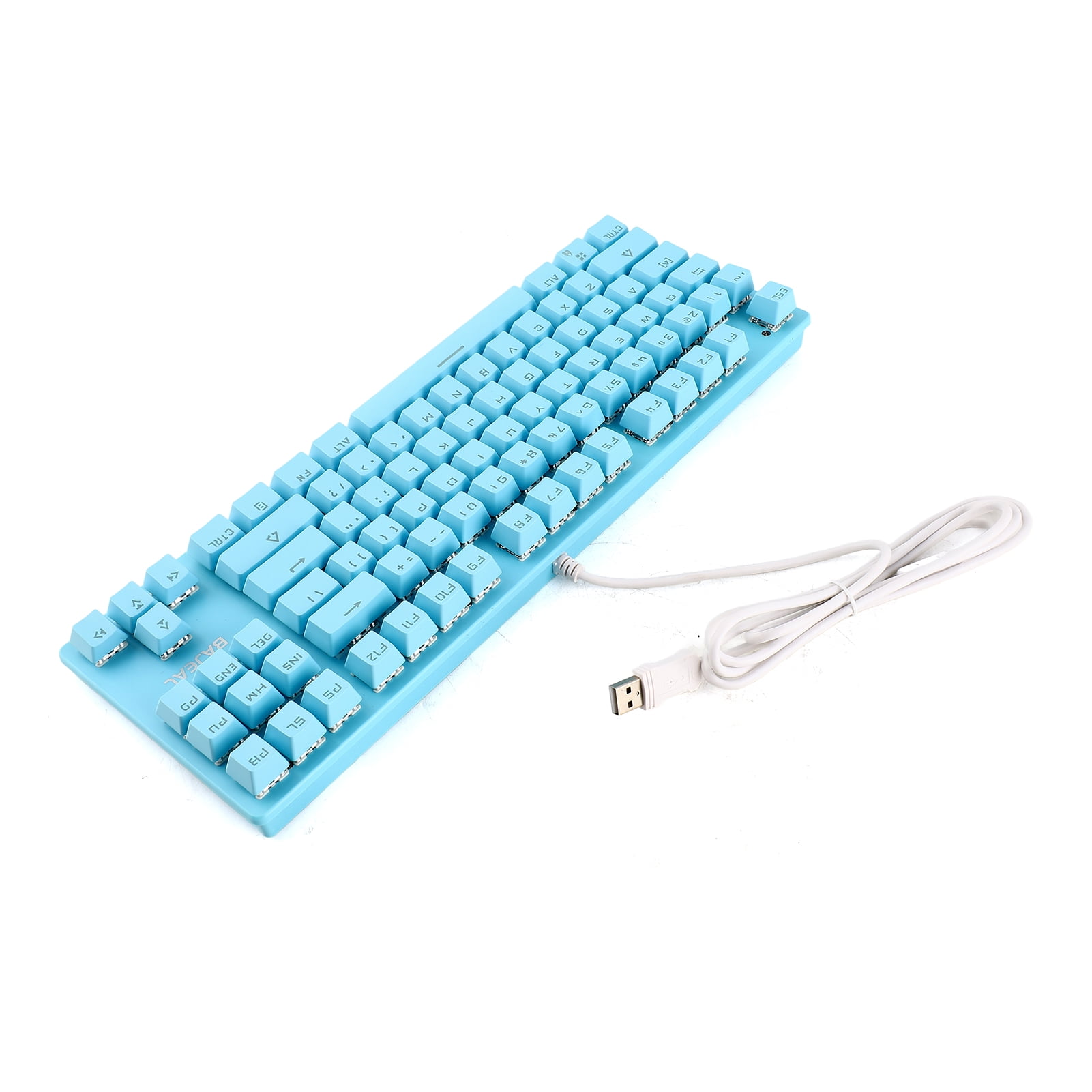 Mechanical BAJEAL 87 Keys Wired Mechanical Keyboard Mixed Light ...
