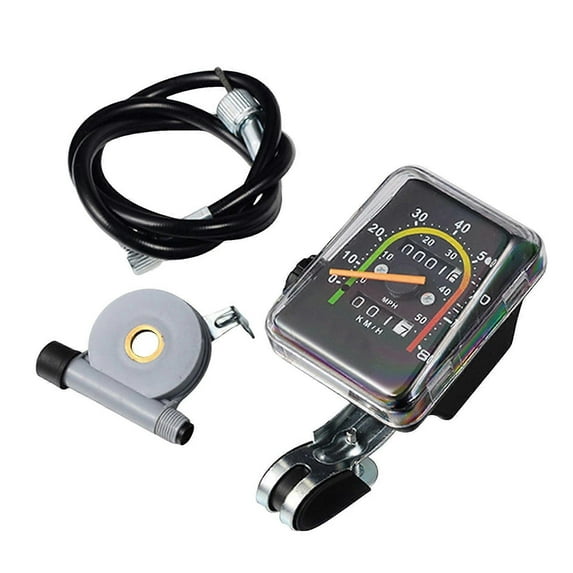 Mechanical Bike Speedometer Precise Mechanical Measurement Retro Style Analog Speedometer ...