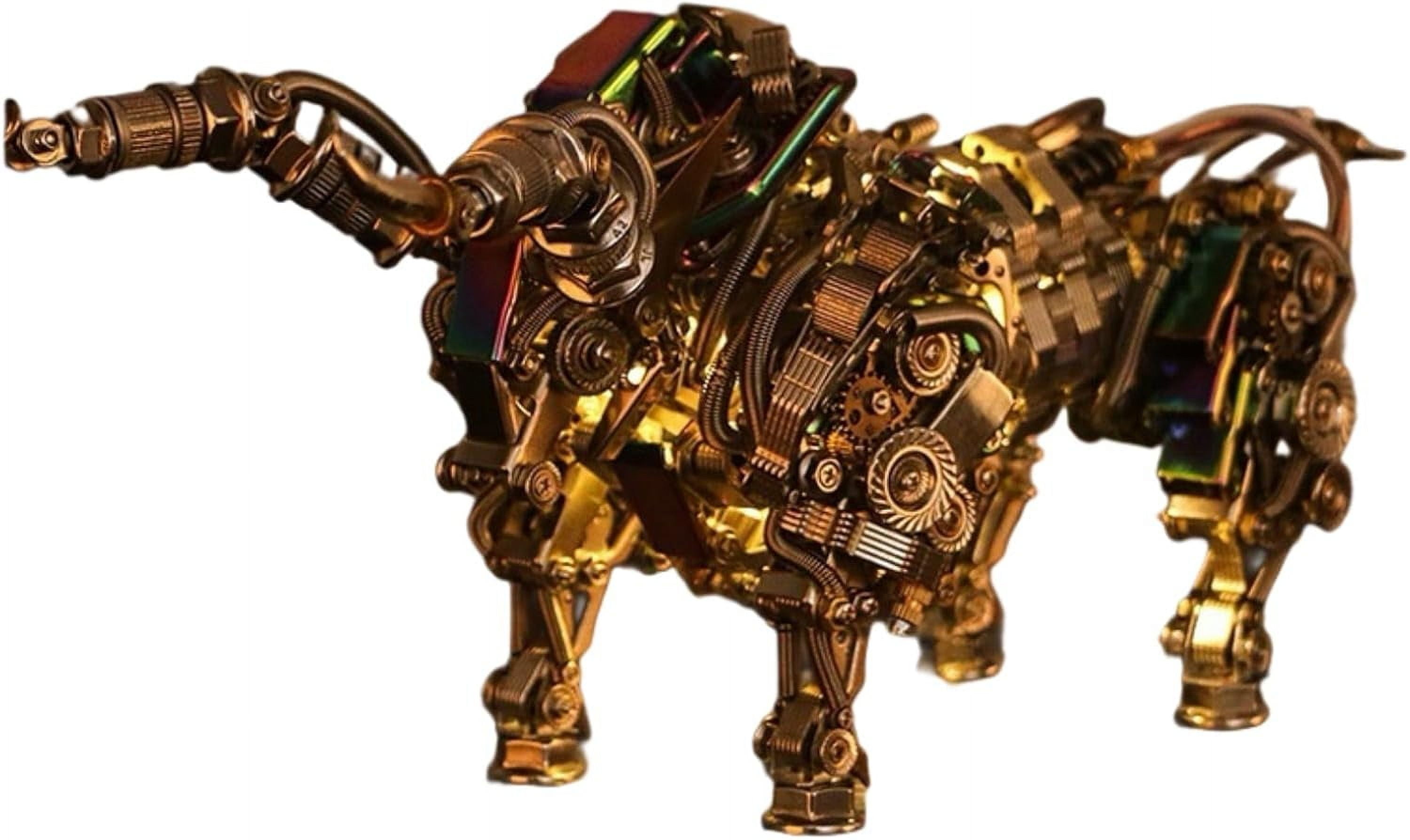 Mechanical Bison Model Kit for Adult 3D Metal Puzzles with Articulated ...