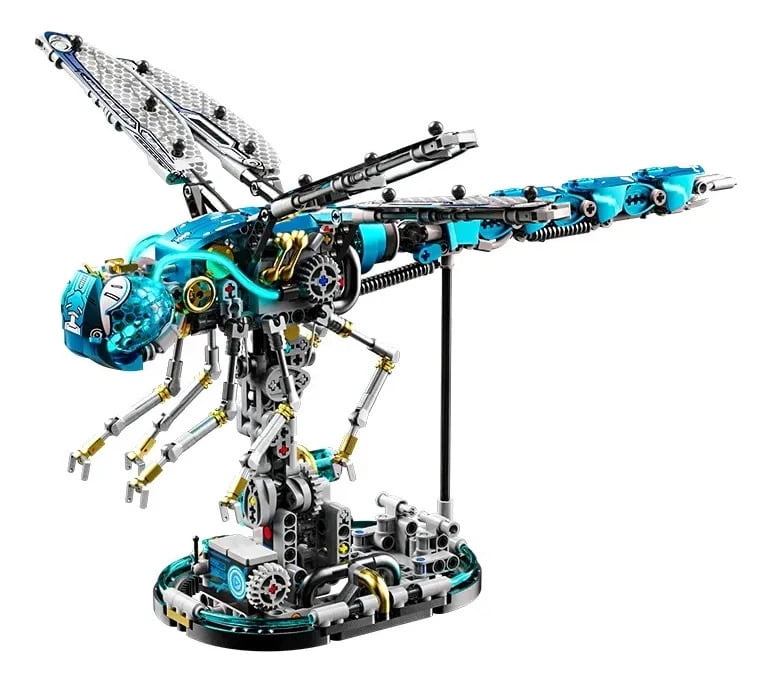 Mechanical Building Blocks in the Shape of a Dragonfly, Mod - Walmart.com