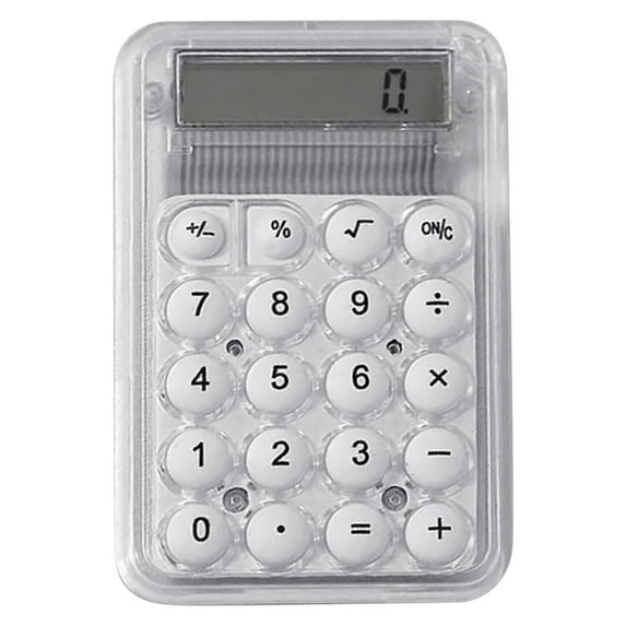 Mechanical Calculator 8 Digit Large LCD Display And Mechanical Buttons ...