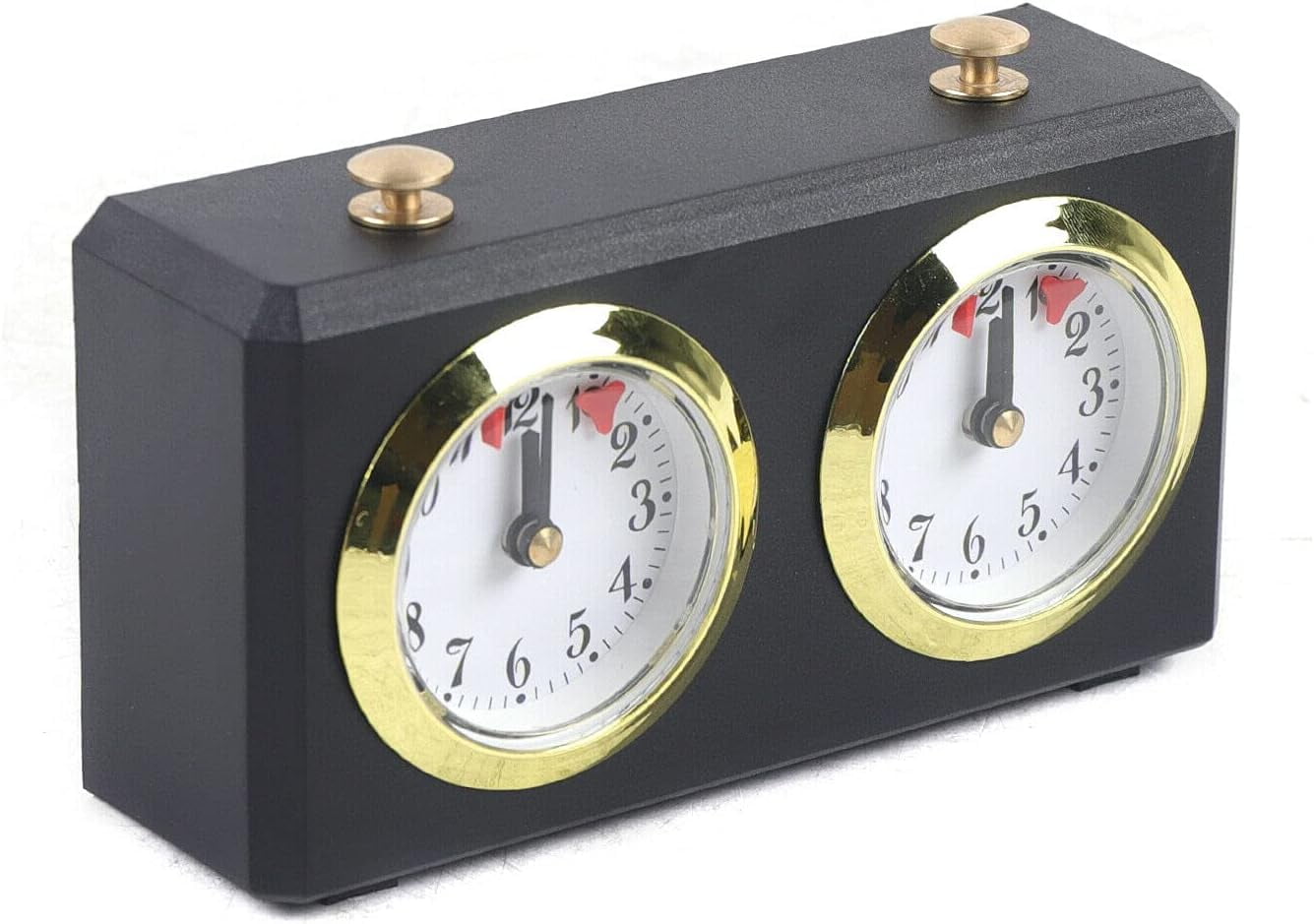 Mechanical Chess Clock Timer, Professional Analog Wood Clock High Precision Master Tournament ...