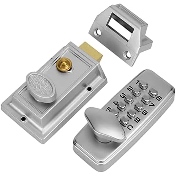Mechanical Code Lock, Keyless Deadbolt Door Lock for Cabinets, Secure ...