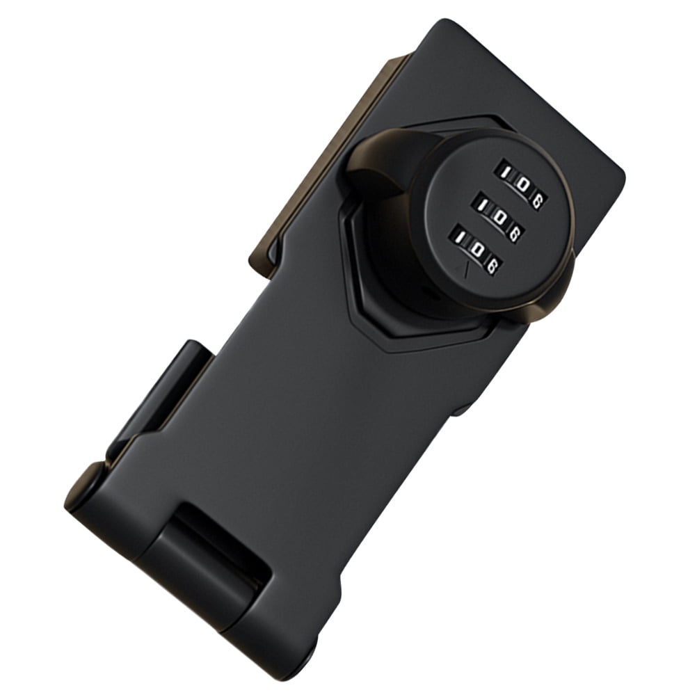 STRANDCHIC Double Door Cabinet Lock Black Combination Lock Password ...