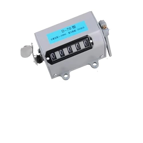 Mechanical Counters， 5 Digits Resettable Digital Punch Counters D70 75 ...