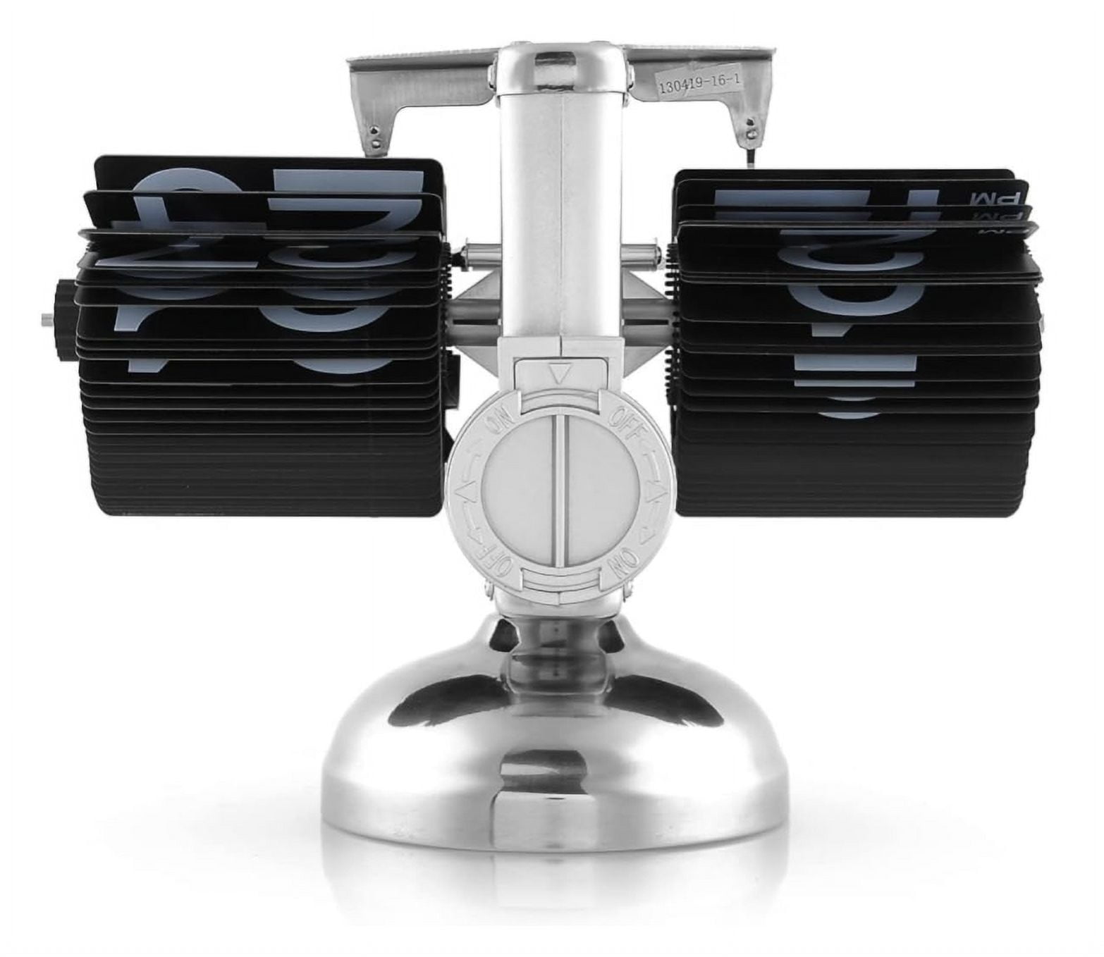 Mechanical Desk Clock, Battery Powered Shelf Clock, Internal Gear ...