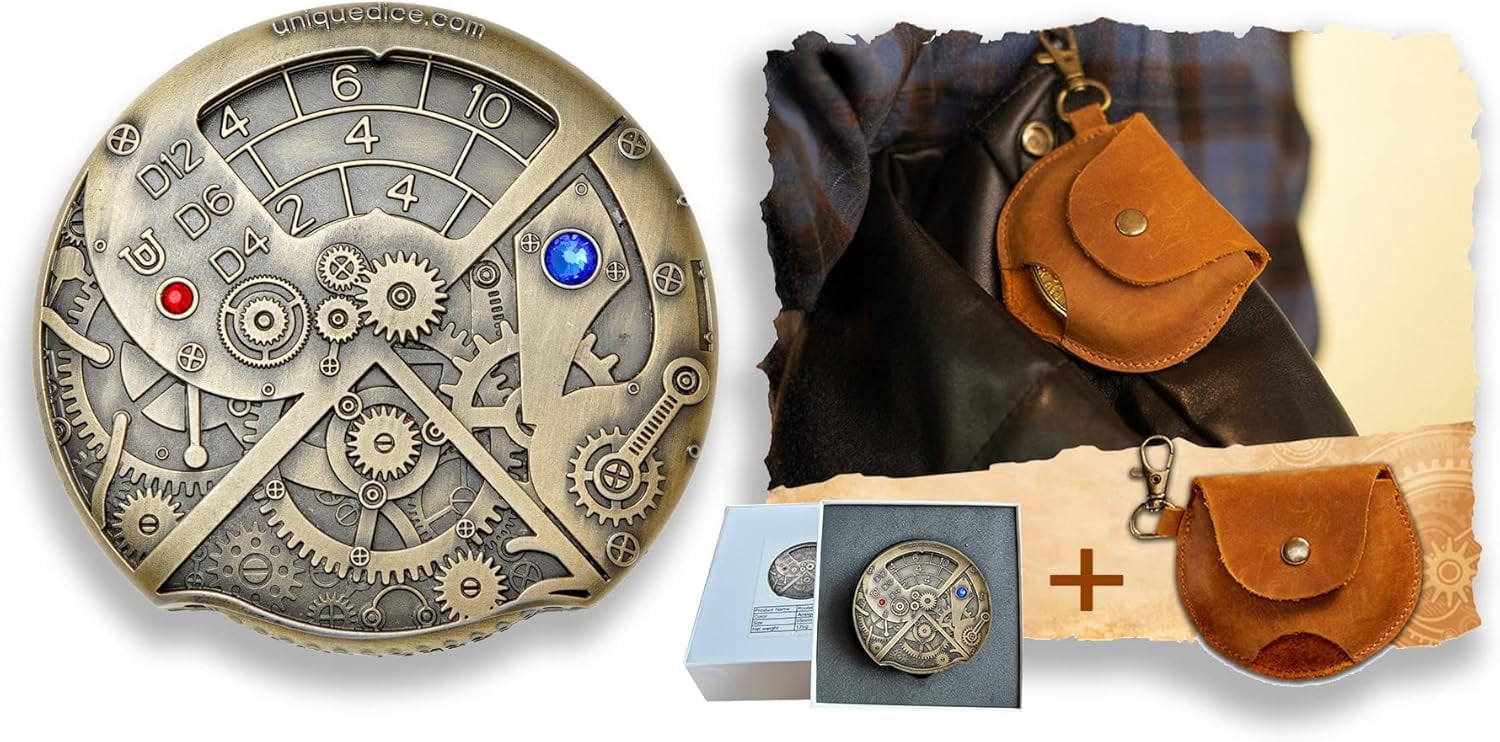 Mechanical Dice Spinner Dice Roulette Dice DND Dice Role Playing Dice ...