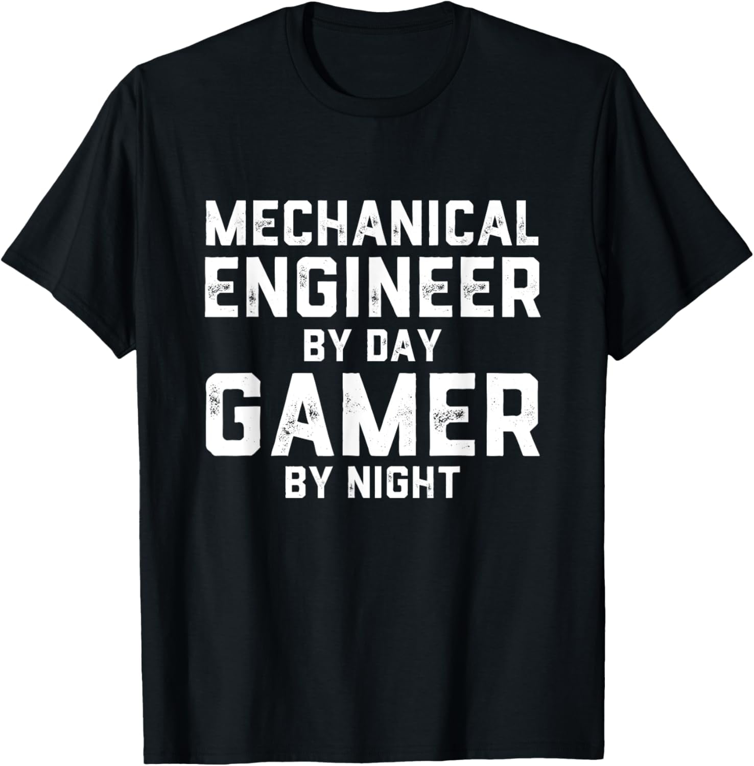 Mechanical Engineer By Day Gamer By Night Meme For Engineers T-Shirt ...