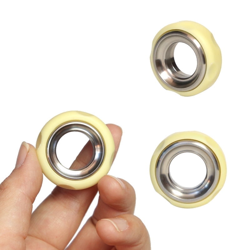 Mechanical Fidget Ratchet Ring EDC Toys Adjustable Haptic Ring ...