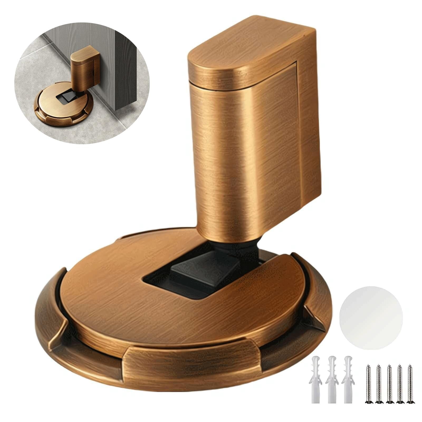 Mechanical Floor Door Stopper,Adjustable Height Door Holder,for Within ...