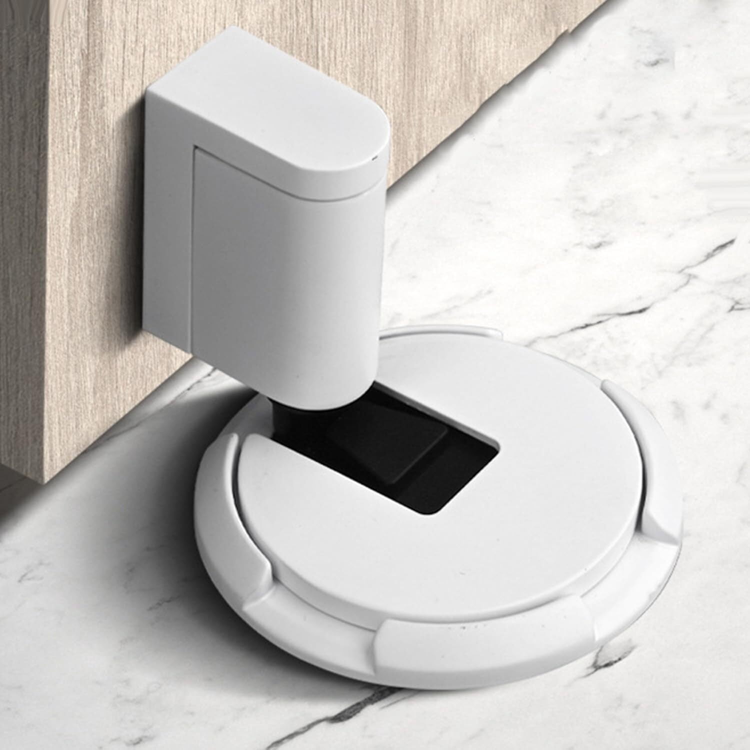Mechanical Floor Door Stopper, Punch-Free Mechanical Silent Floor Door ...