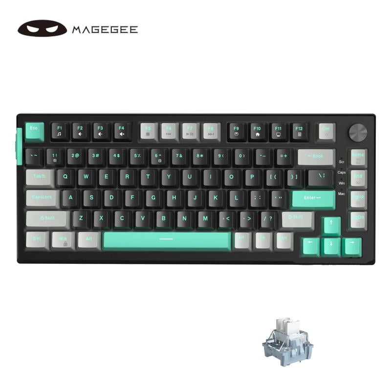 Mechanical Gaming Keyboard, Gasket Hot Swappable Wired Custom Creamy ...