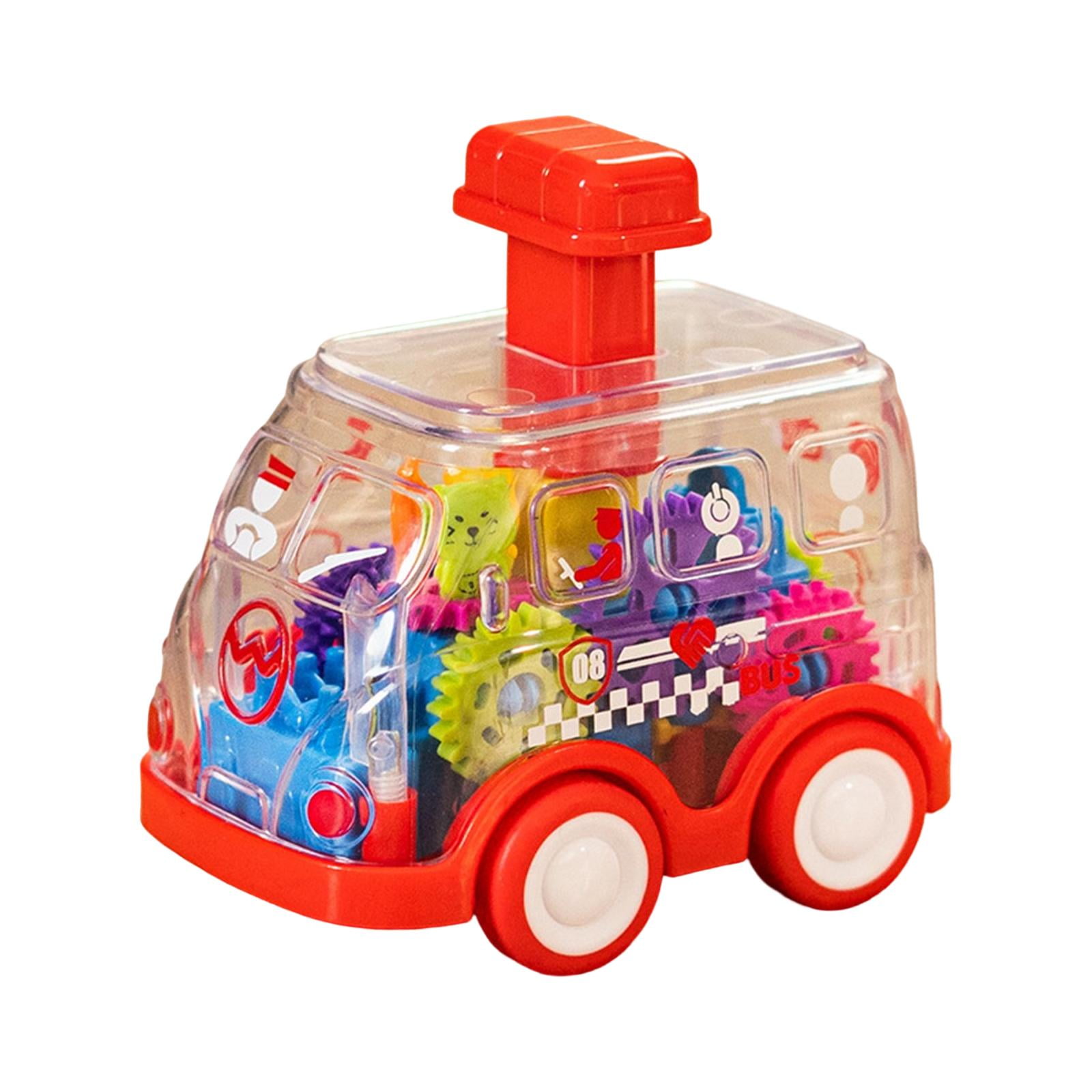 Mechanical Gear Car Toy Interactive Toys with Rotating Gears Fine Motor ...