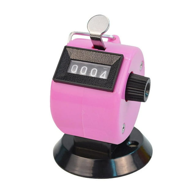 Mechanical Hand Tally Number Counter Click Clicker Manual Digit 4 ...