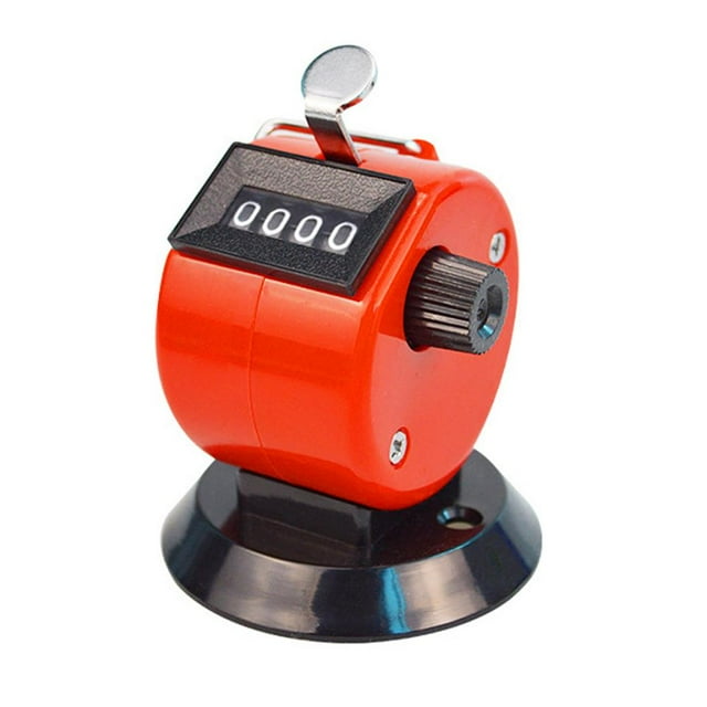 Mechanical Hand Tally Number Counter Click Clicker Manual Digit 4 ...